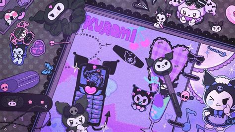 Kuromi Sanrio Wallpapers Top Free Kuromi Sanrio Backgrounds