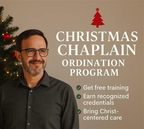 Free Chaplain Training Christian Leaders Alliance