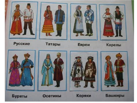 Народы России Для Детей Картинки - 54 фото