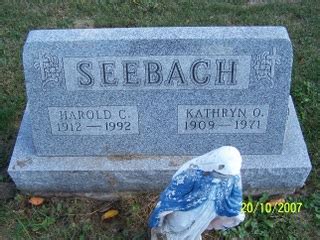 Kathryn Olivia Huffman Seebach 1909 1971 Mémorial Find A Grave
