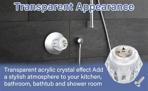 Rp2391 Single Shower Knob Replacement For Delta Faucet Single Clear