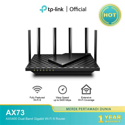 Jual TP LINK Archer AX73 AX72 AX53 AX3000 Dual Band Gigabit Wi Fi 6 Router AX5400 Dual Band Wi