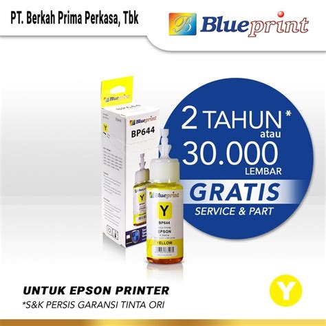 Jual Tinta Epson Original BLUEPRINT 664 For Printer Epson L120 L220 L350 70ml Varian Shopee
