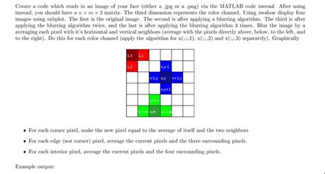 Solved Create A Code Which Reads In An Image Of Your Face Chegg