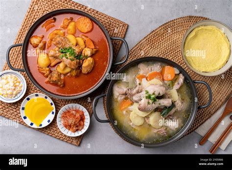 Chicken Spicy Fish Stew Spicy Chicken Stew Clear Soup Steamed Eggs