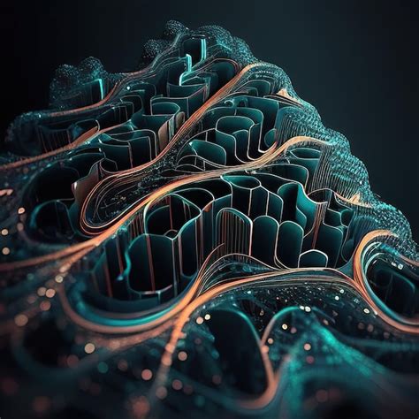 Premium Ai Image Sound Wave Visualization