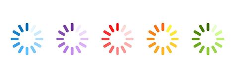 Progress Bar Icon Set Loading Progress Bar Icons Loading Bar Progress Icon Download Progress