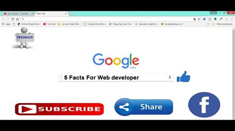 5 Facts For Web Developer And Designer By Ashish Mishra From Testy Codeiz Youtube