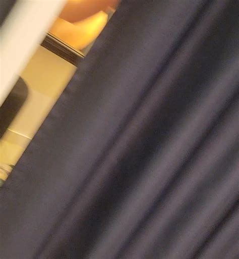 Dumb Girl Left Curtain Open