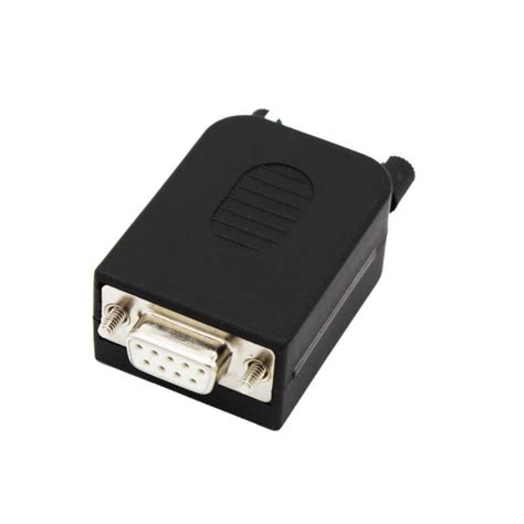Promo 9 Pin RS232 DB9 Com Serial Port Female Converter Adapter Cable Connector Diskon 23 Di