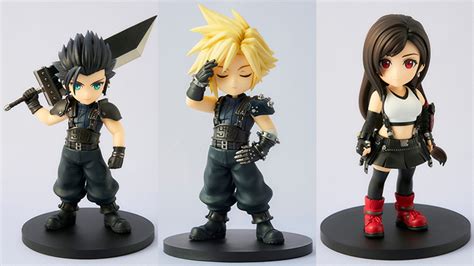Final Fantasy Vii Rebirth Zack Tifa Cloud Chibi Figures Appear