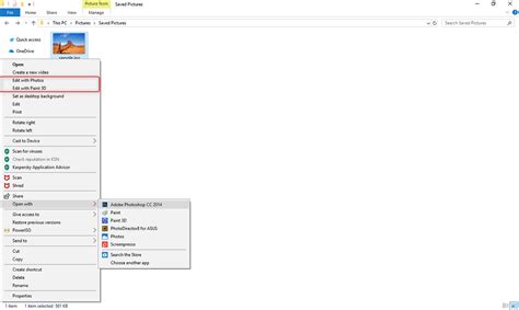 How To Add “edit With Photoshop” To Windows Right Click Context Menu