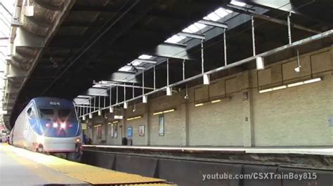 2 Hours Of Amtrak And Nj Transit At Newark Penn Station With Acs 64 601