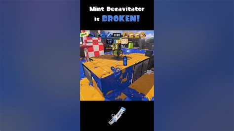 Mint Decavitator Is Broken In Splatoon 3 Youtube