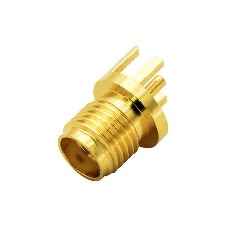 Sma Jack Connector Straight Edge Mount For Pcb From China Manufacturer