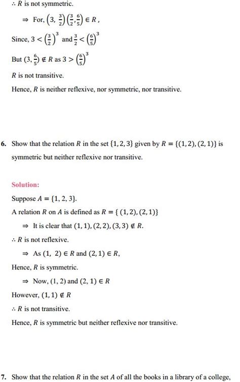 Ncert Solutions For Class 12 Maths Chapter 1 Relations And Functions Ex 11 Ncert Mcq