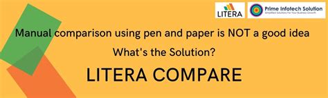 Litera Compare Document Comparison That Simplifies Your Life