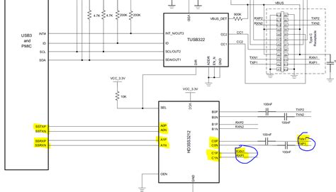 Tusb322i A Possible Error On Datasheet In Typical Application