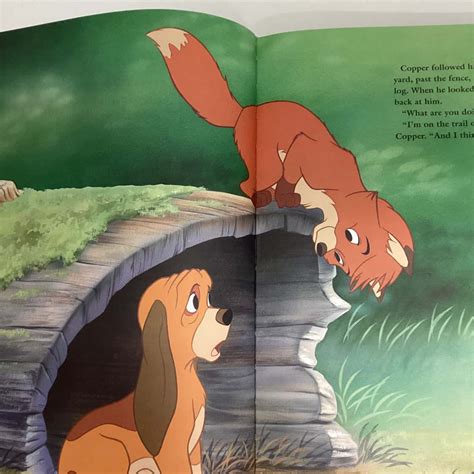 Disneys The Fox And The Hound Printed 1998