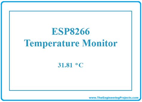 wifi temperature monitor with esp8266 and ds18b20 the engineering projects