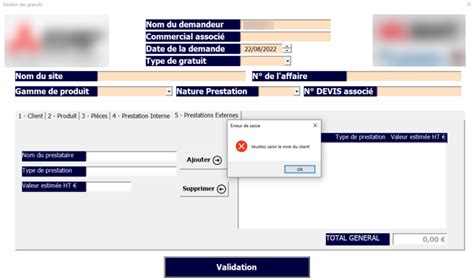 Développement Dun Add In Complément Excel