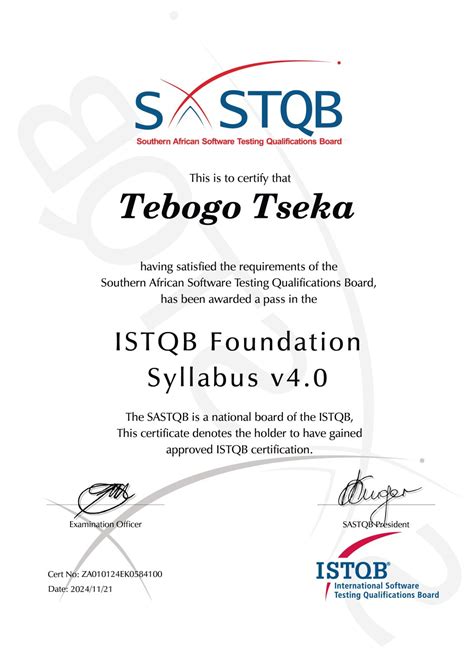 Tebogo Tseka On Linkedin Softwaretesting Istqb Qualityassurance