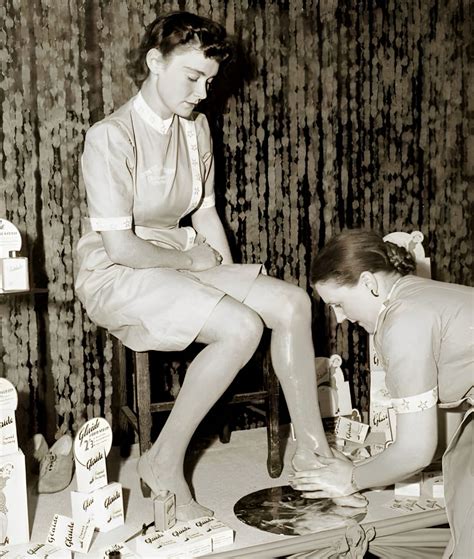Liquid Stockings 1950s Nylons 1940s Nylons Retro Beauty Foot Mask