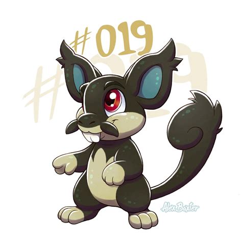 Alolan Rattata Pokemon Drawn By Alexbaxter Danbooru