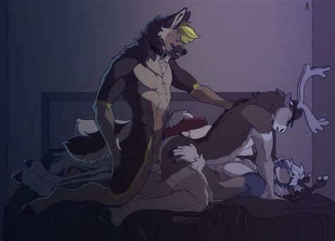 Rule 34 Absurd Res Canid Canine Canis Capreoline Cervid Domestic Dog