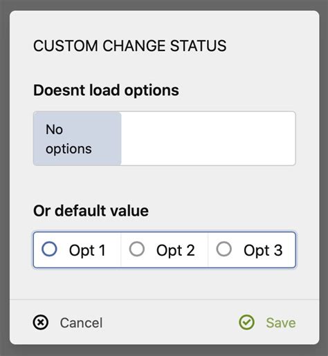 Radio Field In Custom Dialog Issues With Options · Issue 4902 · Getkirbykirby · Github