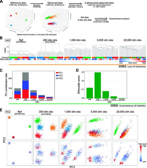 demonstration of cods by scrna seq simulation data a data creation