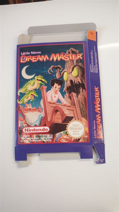 Nintendo Nes Little Nemo The Dream Master Box Etsy