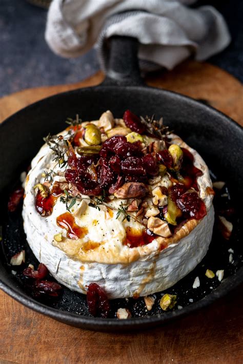 Camembert Uit De Oven Met Honing En Cranberries Artofit