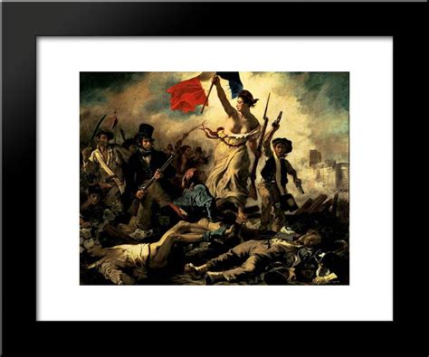 The Liberty Leading The People 20x24 Framed Art Print By Eugene