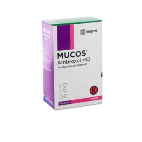 Mucos 15 Mg Drop 20 Ml Manfaat Kandungan Dosis Dan Efek Samping