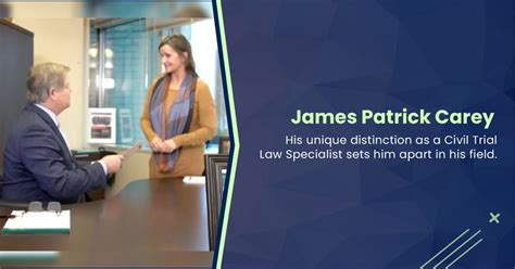 James Patrick Carey Managing Partner Siebencarey Minneapolis