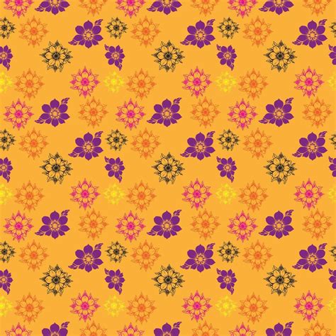 A Seamless Pattern Design That Features A Perfectly Repeatable Motif