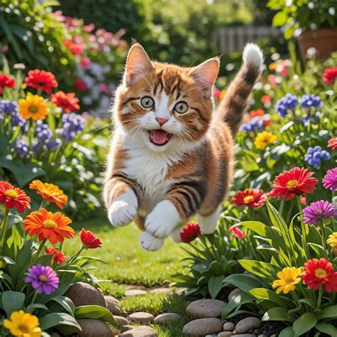 Pebbles The Pouncing Kitty