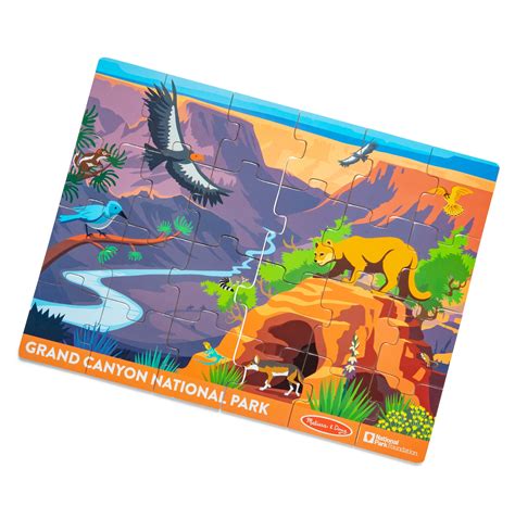 Melissa And Doug Grand Canyon National Park Wooden Jigsaw Puzzle 24