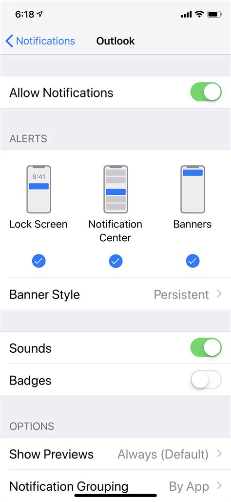 Outlook Ios App Doesnt Display Calendar Notifications Microsoft
