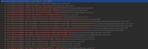 Java Lang IllegalArgumentException Value Null At Org Simpleflatmapper Ow Asm SymbolTable