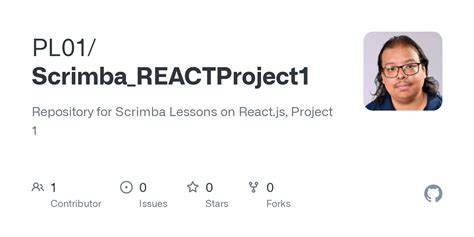 Github Pl01 Scrimba Reactproject1 Repository For Scrimba Lessons On React Js Project 1