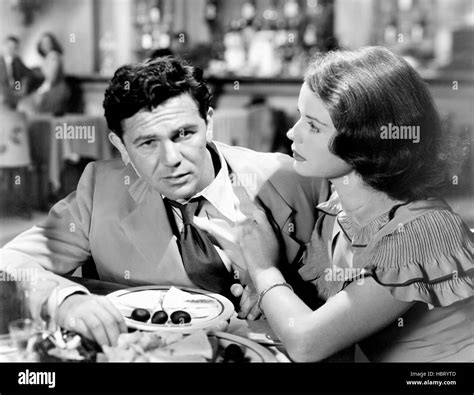 Force Of Evil From Left John Garfield Beatrice Pearson 1948 Stock