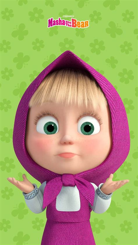 Masha And The Bear Wallpapers Мультфильмы День рождения Медведь