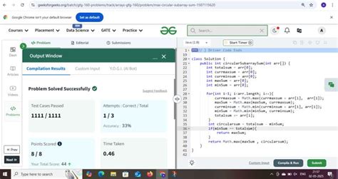Geeksforgeeks Codingchallenge 160daysofcode Problemsolving Java
