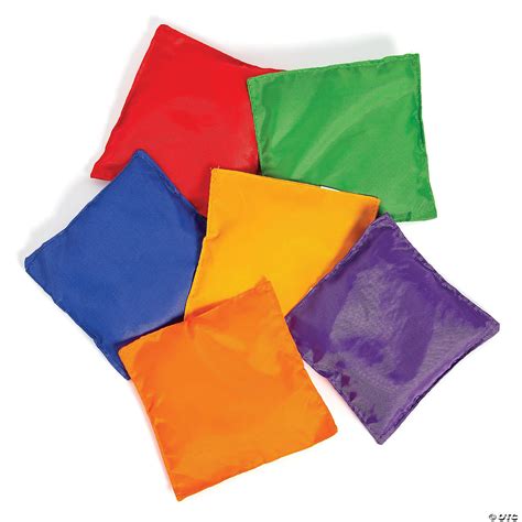 Reinforced Colorful Bean Bags Fun Express