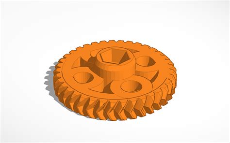 3d Design Ring Spoked Herringbone Gear Tinkercad