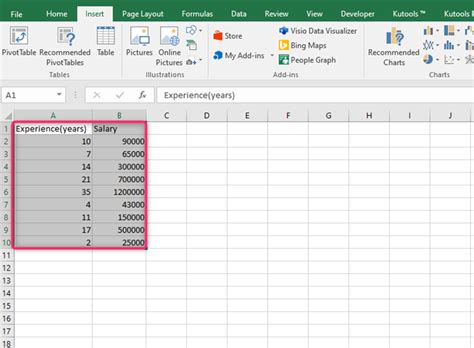 Excel Formula And Chart For Finding Slope Excel Tutorial