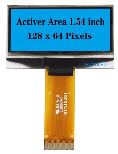 Top Choice 1 54 Blue Color 128X64 Pixels OLED Display Panel LCD Screen OLED Display And OLED