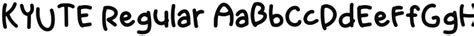 Kyute Font Download Free For Desktop And Webfont